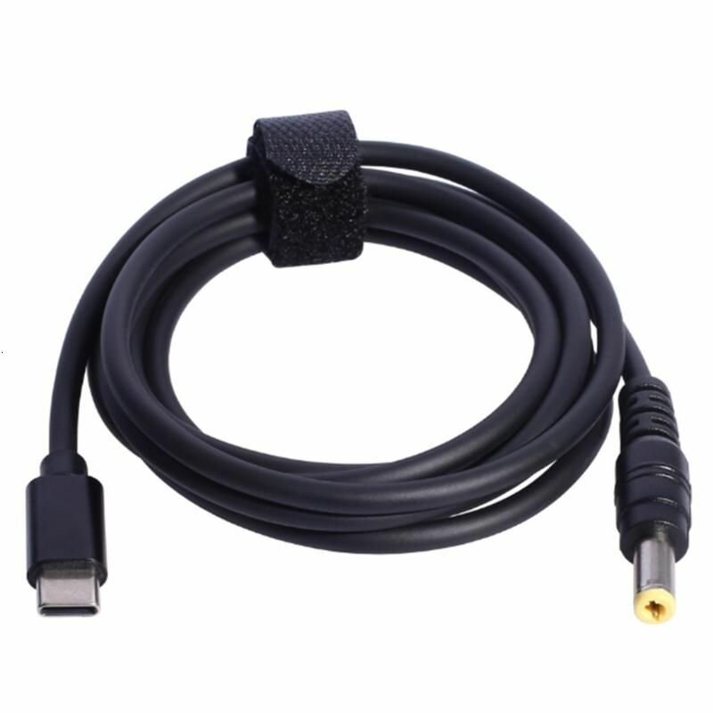Кабель питания USB Type C 5.5мм и 2.5мм, 5.5x2.5 мм - 12V