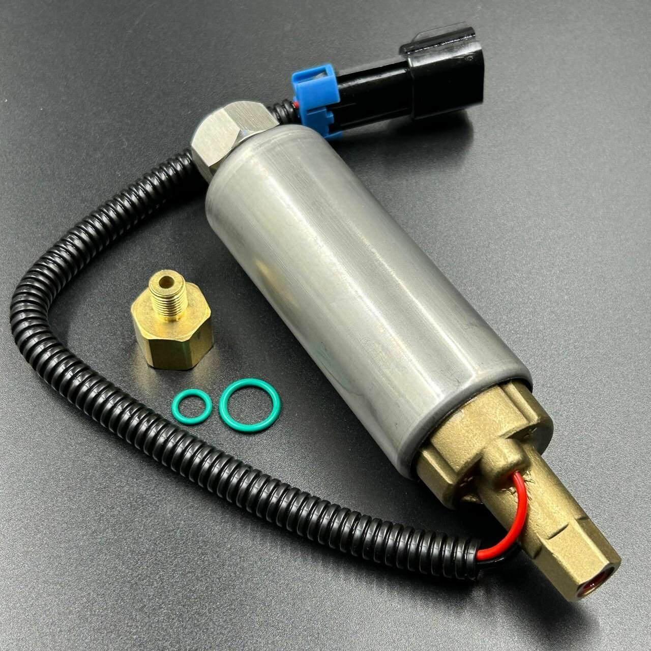 Топливный насос электрический MERCURY / MERCRUISER 4.3/5.0/5.7/6.2/8.1L (861155A1;861155A2) (JSP), ОЕМ 861155A3