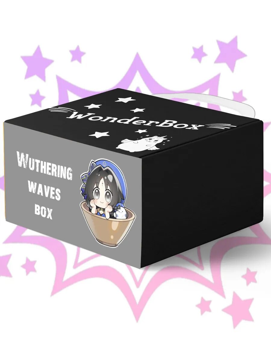 Аниме-бокс случайный набор по игре: Wuthering Waves / Грозовые волны