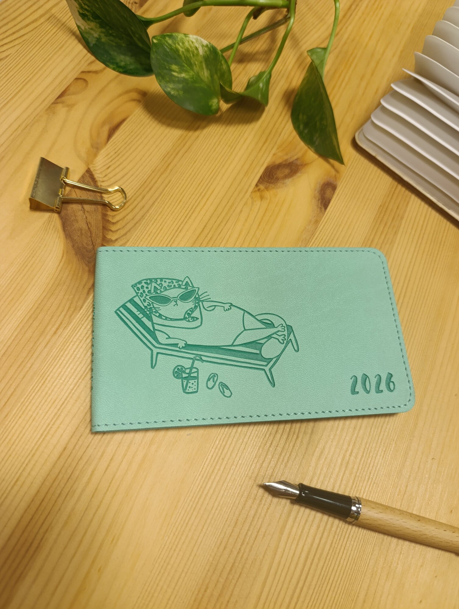 Еженедельник датированный 2026 ESCALADA, размер 150x87 мм, 64 л, мягкий переплёт, иск. кожа "Виннер"