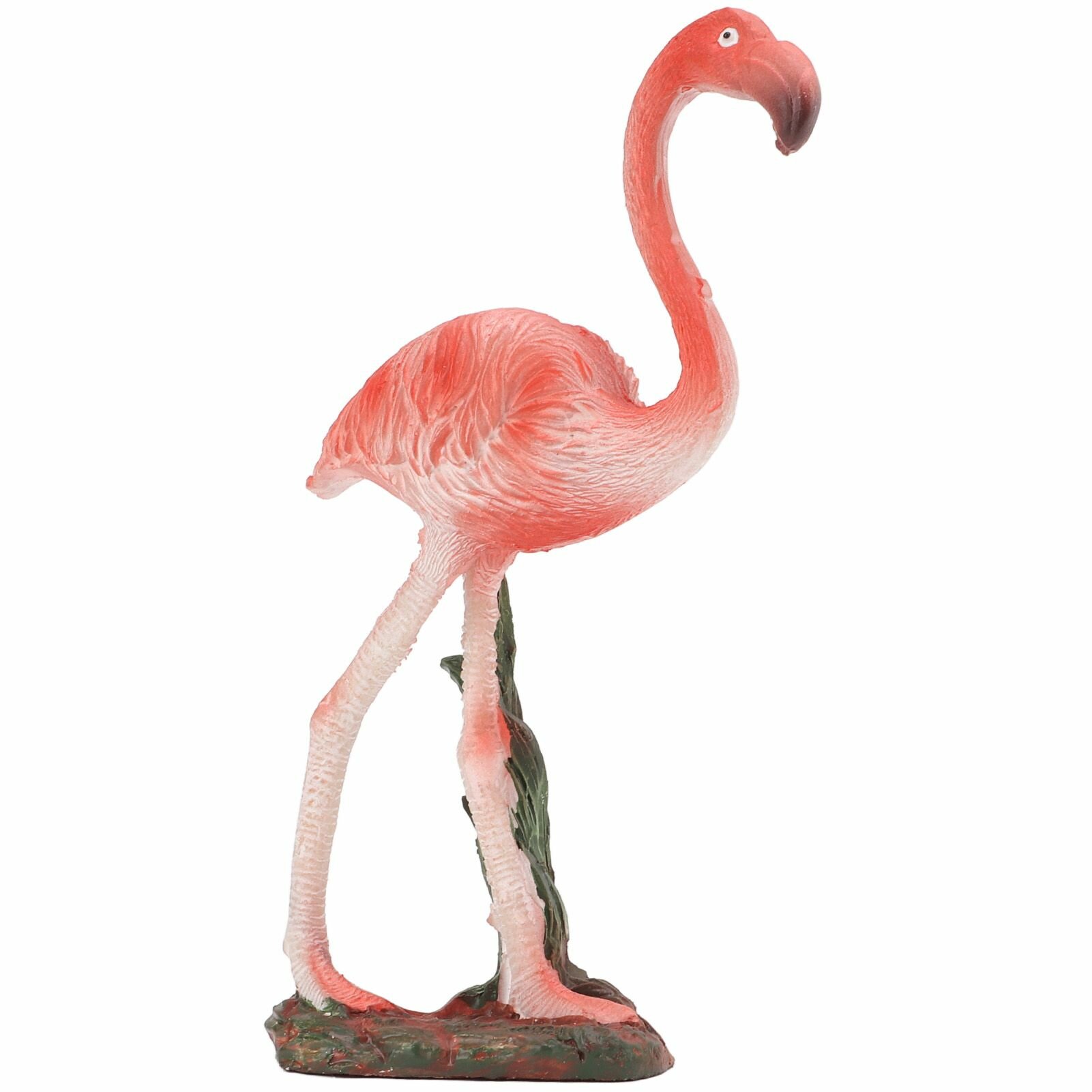 Статуэтка Фламинго из смоляных материалов, Живописный Розовый Фламинго, Декор для полки и стола
