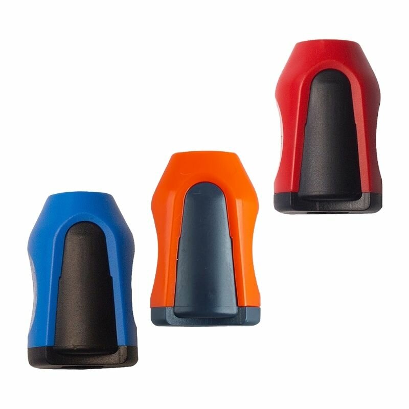 3шт, намагничиватель пакетной головки-синий черный + красный оранжевый