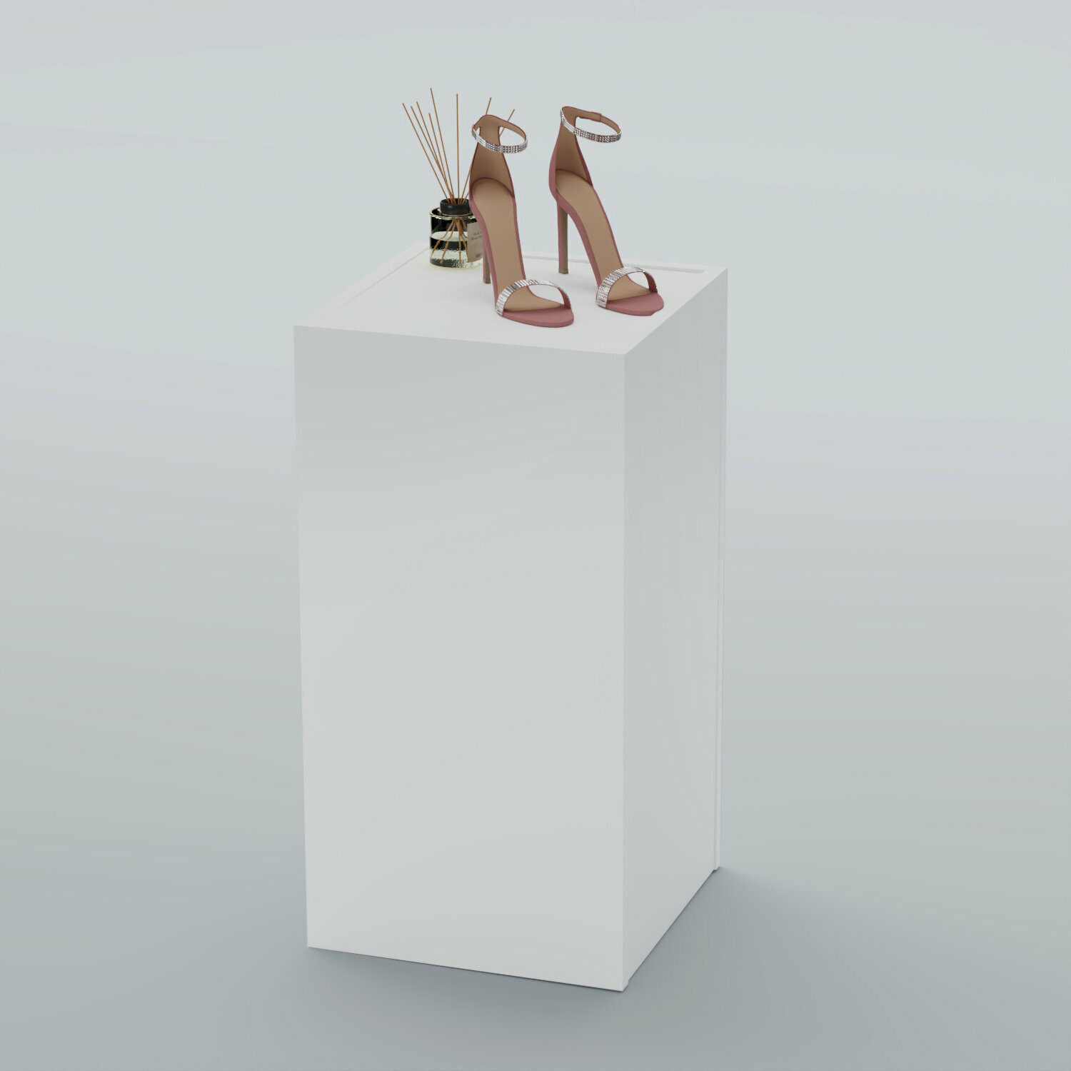 Демо-стенд Ступень №2, Белый. Производство товара - компания ТОБ.