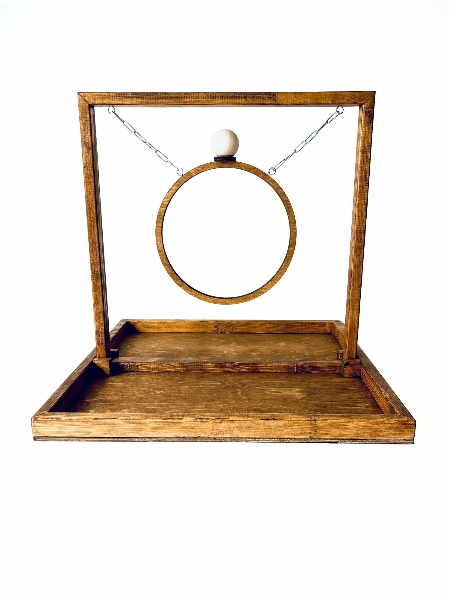 Игра "Рефлекс" (размер поля 50х50 см, высота 50 см) - крафтовая игра ручной работы из натурального дерева