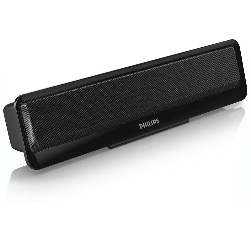 Настольная колонка PHILIPS SPA2100/93 беспроводная Bluetooth, черная