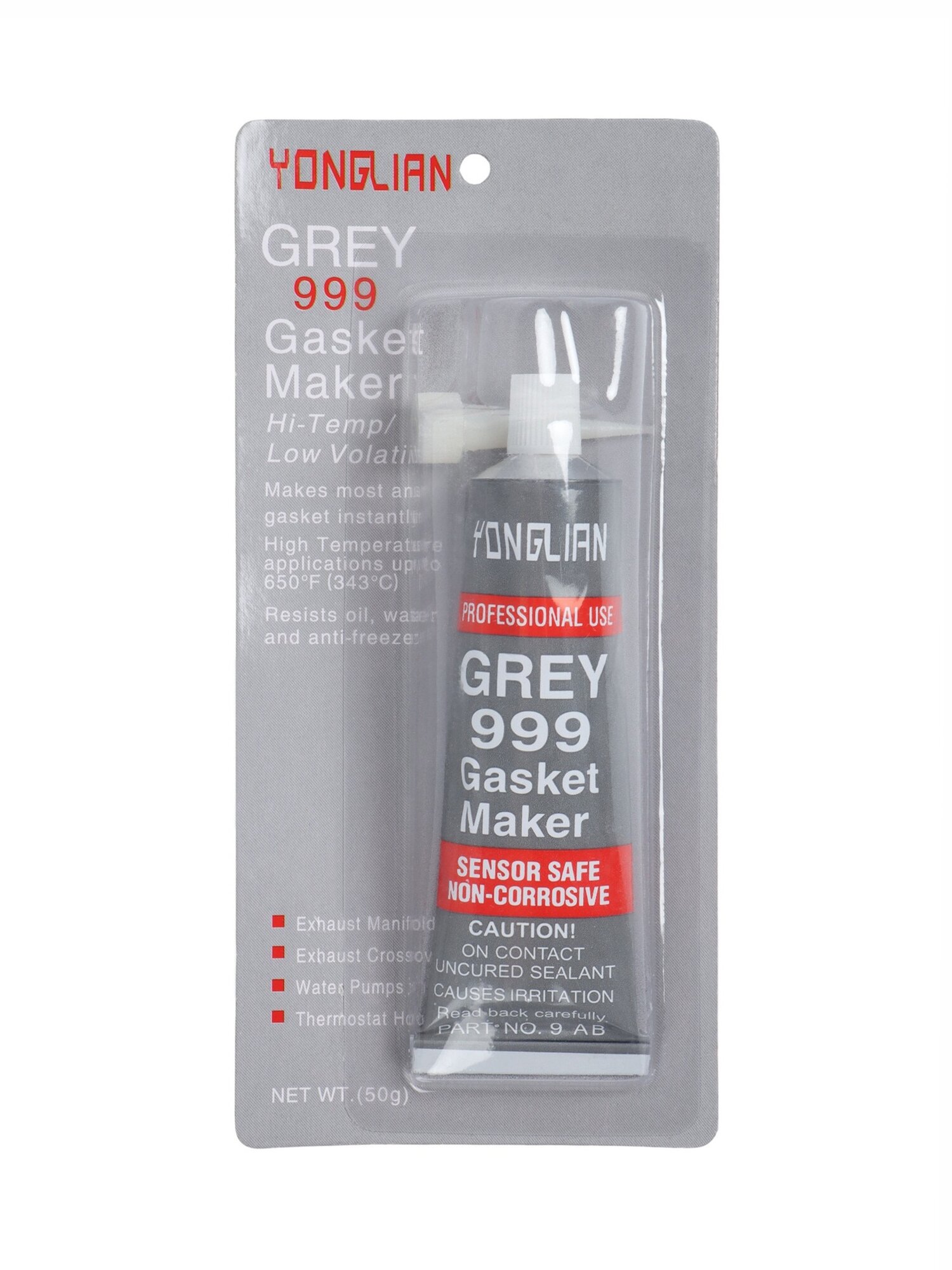 Герметик прокладок Grand Caratt, силиконовый, 50 грамм, серый