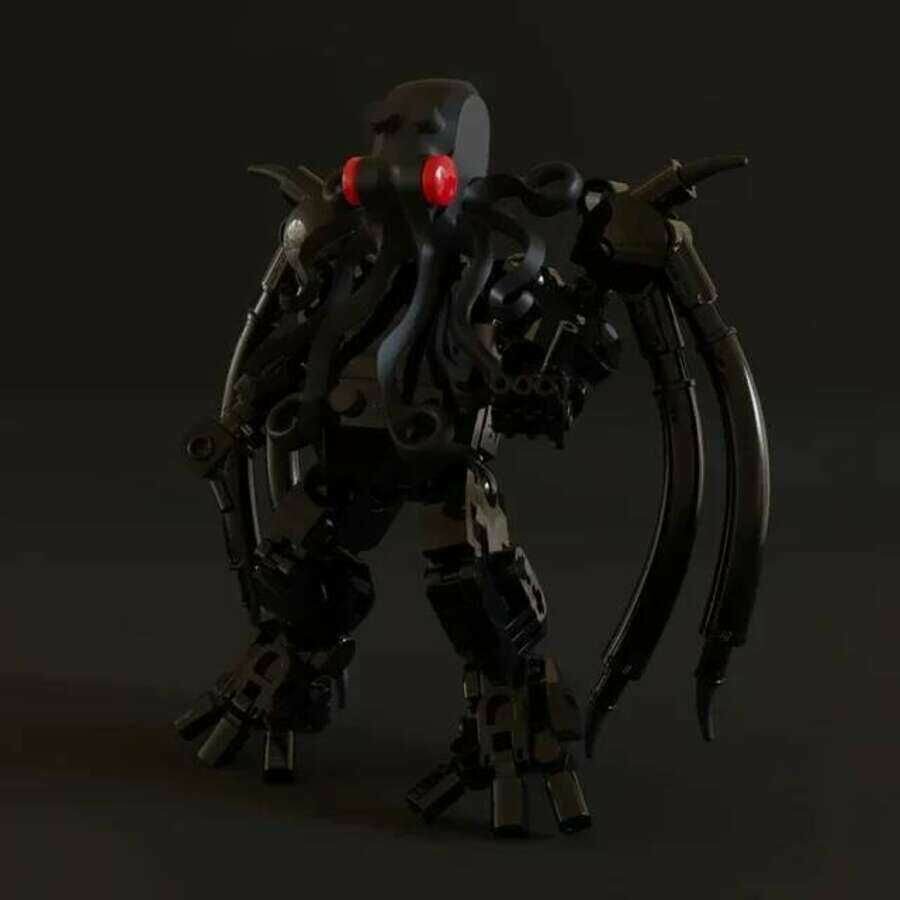 MOC Star Spawn of Cthulhu Монстры Конструктор 132 деталей