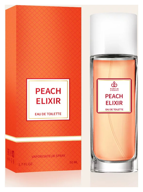 Абар, Туалетная вода для женщин Peach elixir, 50 мл.
