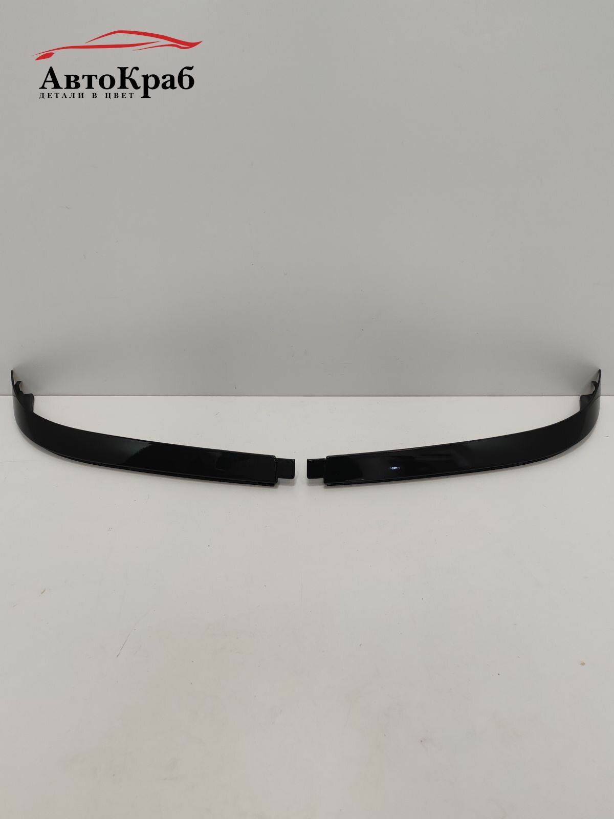 Реснички на фары в цвет для ВАЗ 2110 2111 2112, 606 - млечный путь, черный