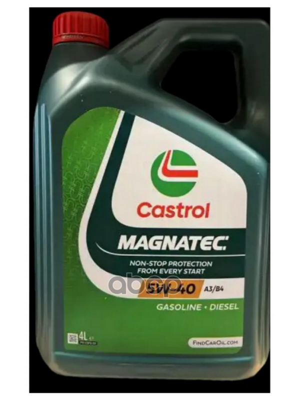 Масло моторное Magnatec 5W40 A3/B4 4L Castrol арт. 15F64A