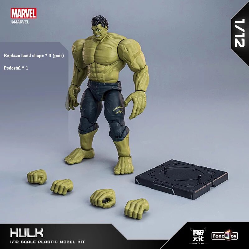 Fondjoy Hulk 1/12 модель для сборки
