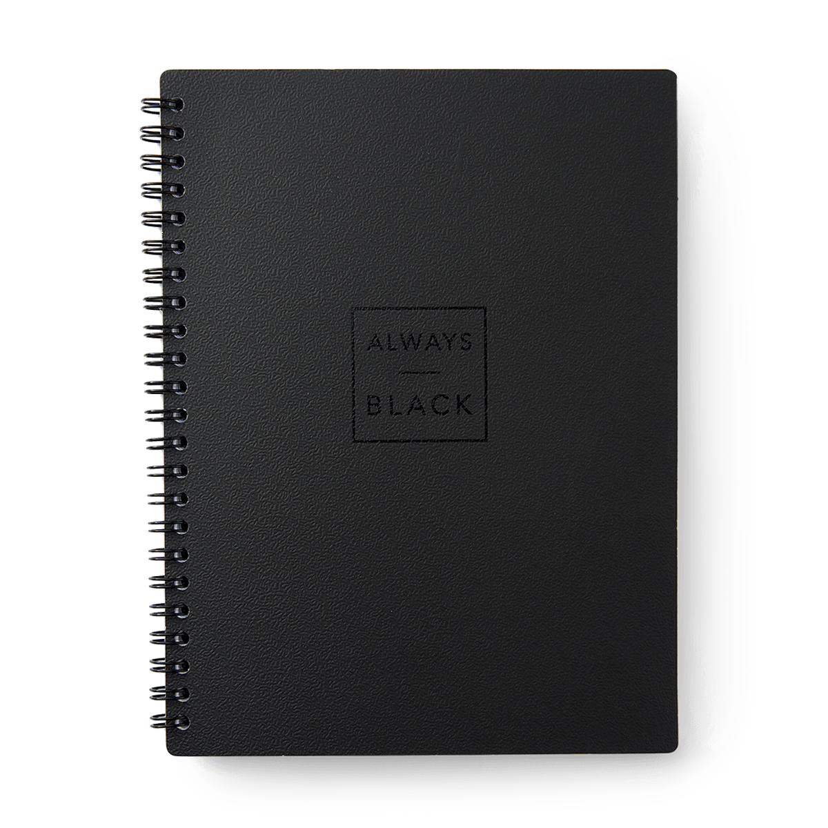 Тетрадь Attache Selection, A5, 80 л, клетка, на спирали, черная