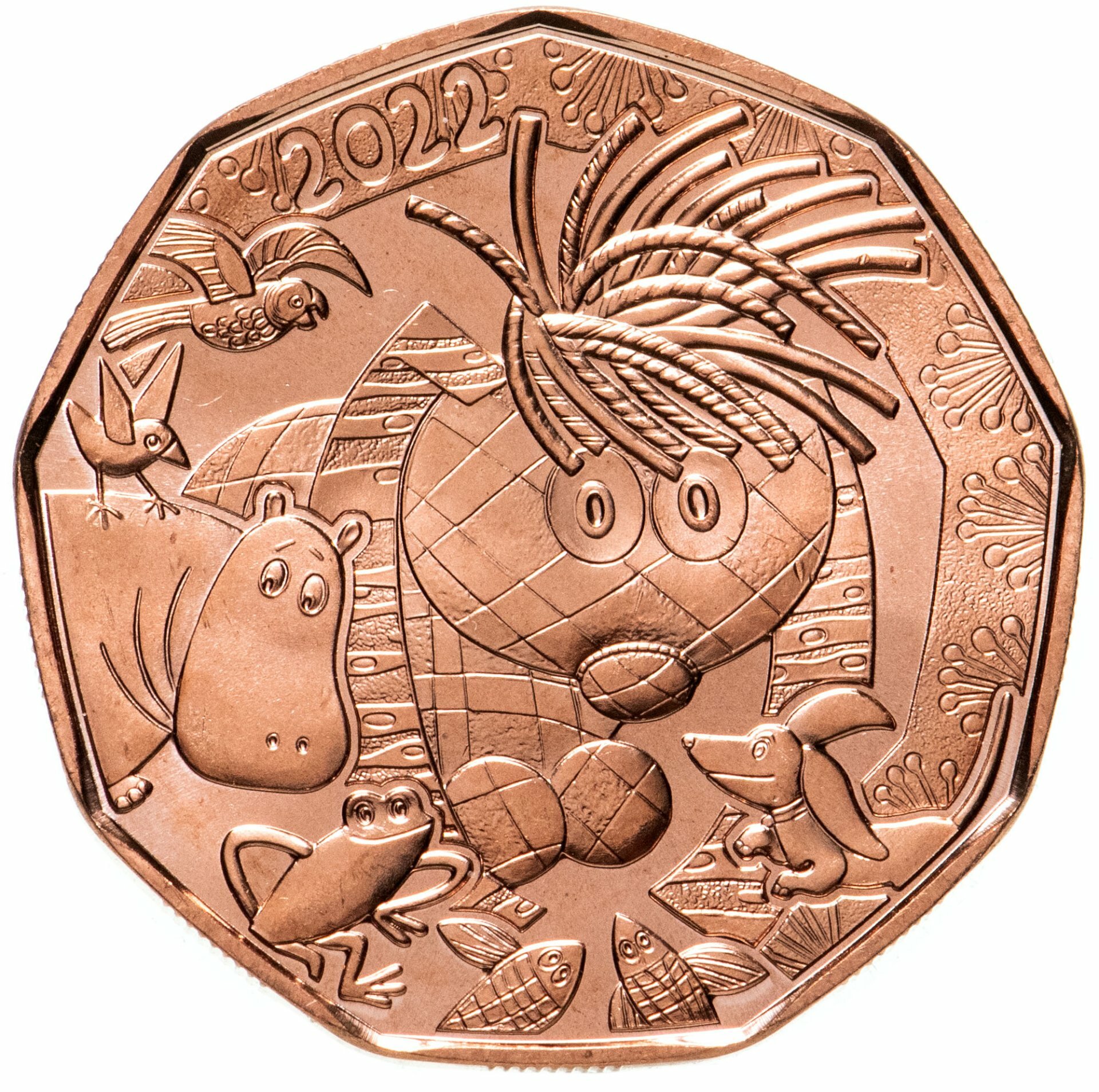 Австрия 5 евро 2022 "Маленький я - это я", Медь, в сохранности UNC