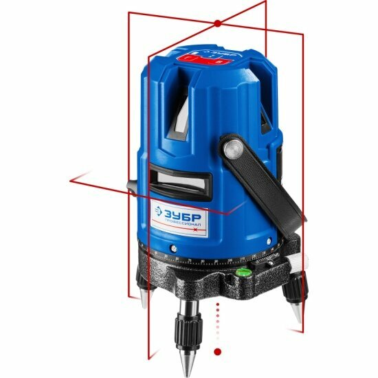 Лазерный нивелир + кейс Зубр Крест-55 (34904), серия «профессионал»