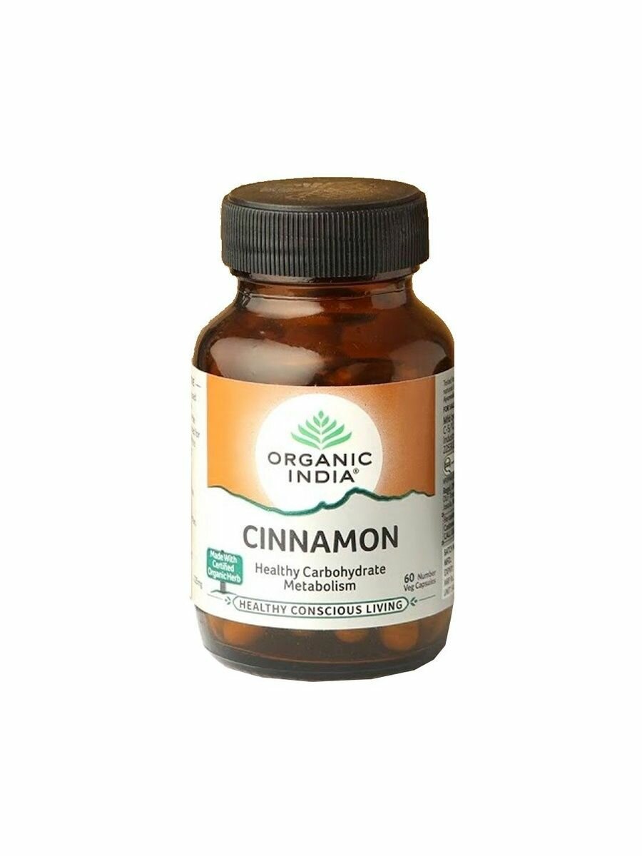 Корица Органик Индия / Cinnamon Organic India 60 кап
