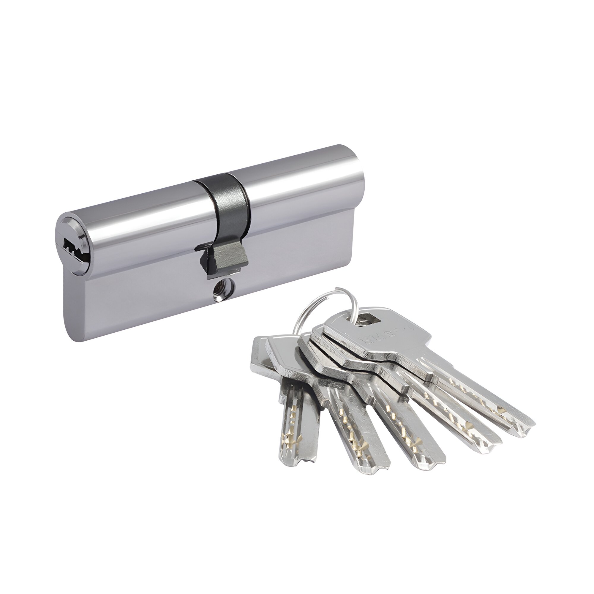 Цилиндровый механизм Нора-М ЕСО-STD Z ЛП-80 (40-40), ключ/ключ, хром