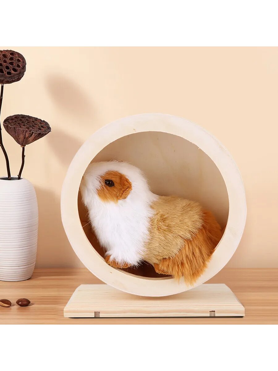 Деревянный кронштейн, бесшумное колесо для упражнений для