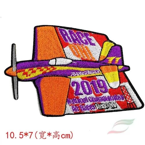 Нашивка "Второй мировой войны летающие тигры космический шаттл" Оранжевый, 15