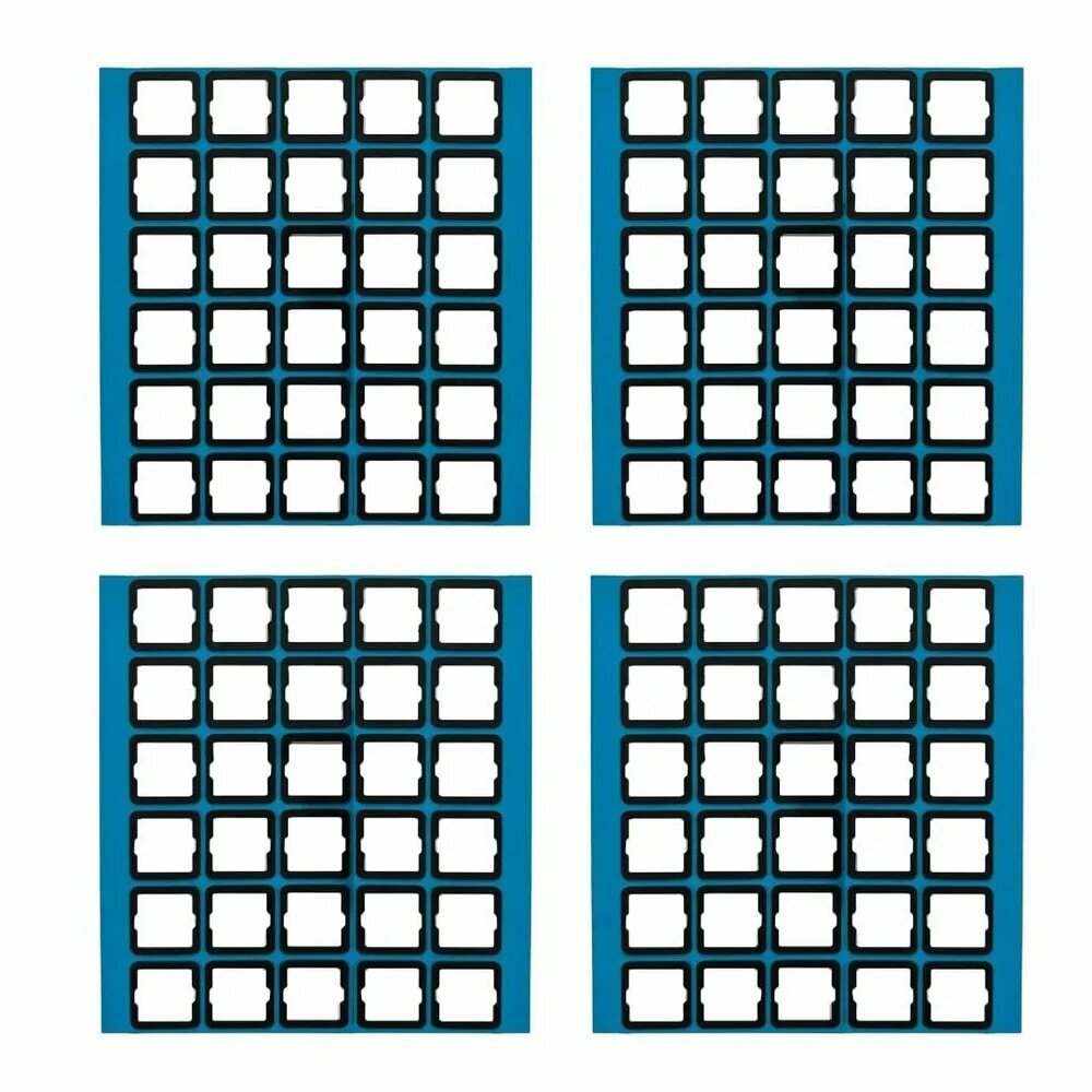 120 шт. шумоизоляционные прокладки EVA PEs PORON для горячезаменяемых механических клавиатур, уменьшение шума, Пороновый материал