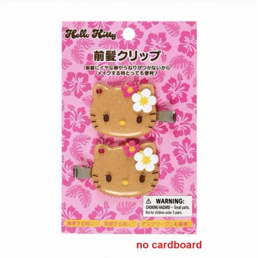 Гавайи Hello Kitty Франжипани Заколка для волос Аниме Черная кожа KT Милая заколка Яйцо Цветок Заколка с боковым зажимом Пляжные аксессуары для волос