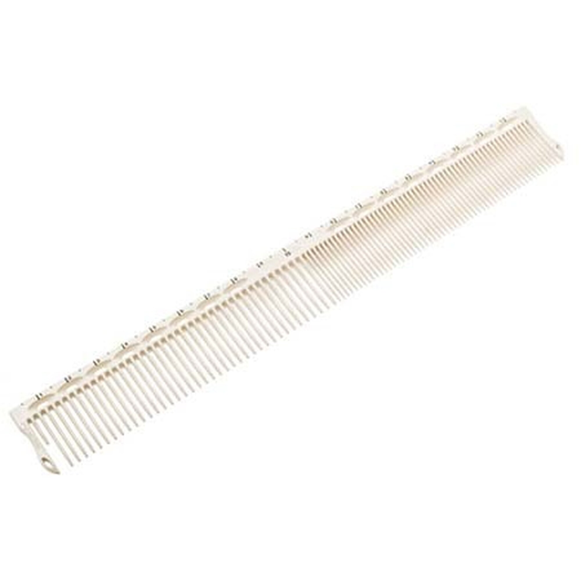 Расческа для стрижки с линейкой Y.S. Park 200 мм белая YS-G20