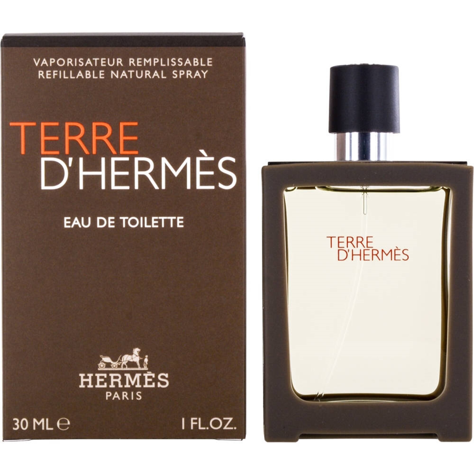 Hermes Terre D'hermes Eau De Toilette, мужская туалетная вода, 30 мл