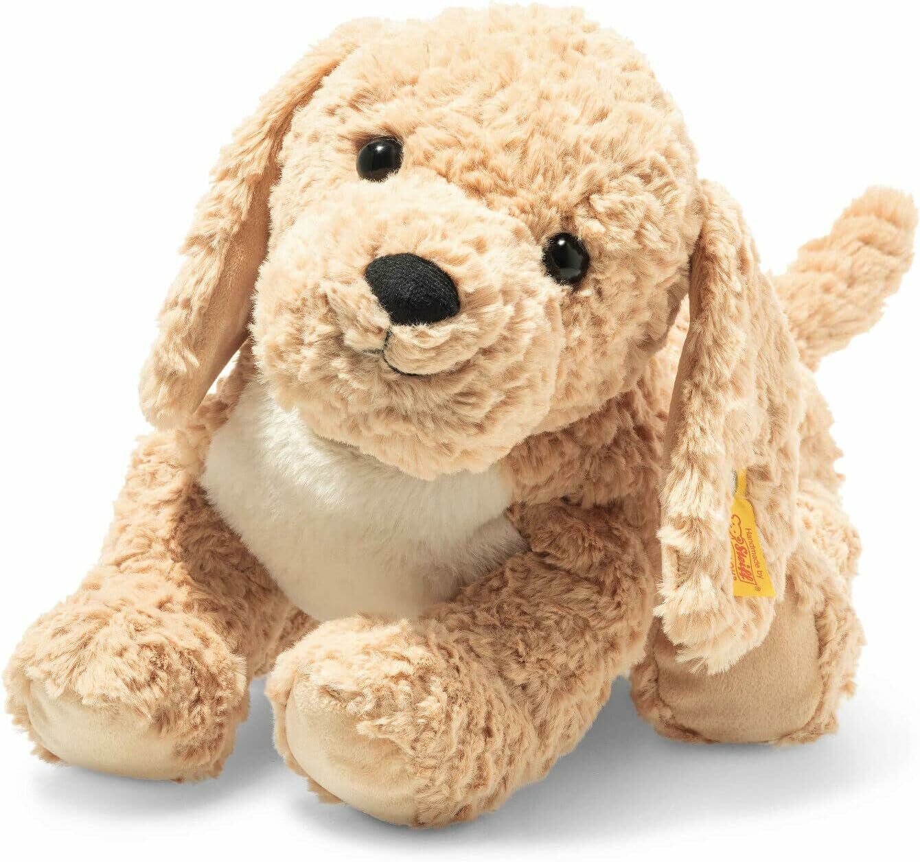 Мягкая игрушка Steiff - Плюшевый Щенок Berno Goldendoodle, 36 см бежевый - Стэйф 067075