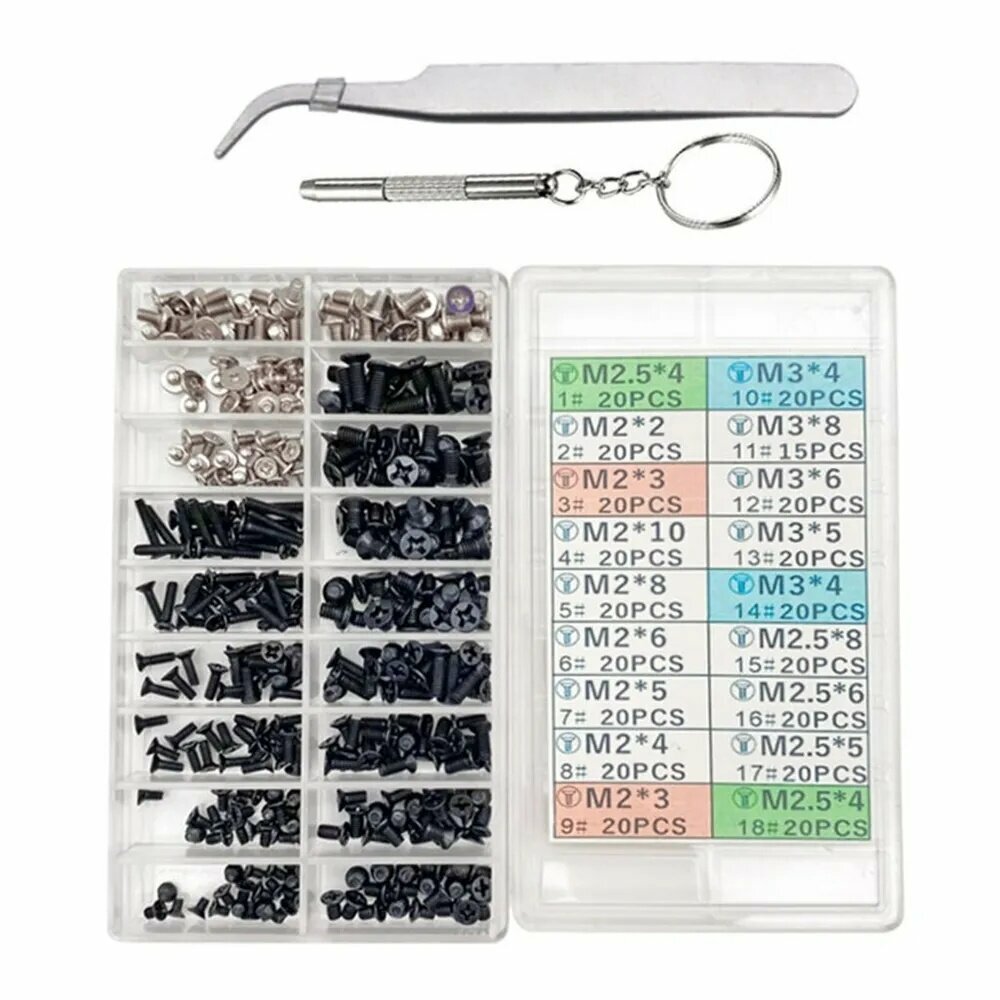 Набор винтов для ремонта ноутбука