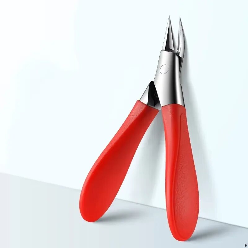 Кусачки для ногтей Red, нержавеющая сталь