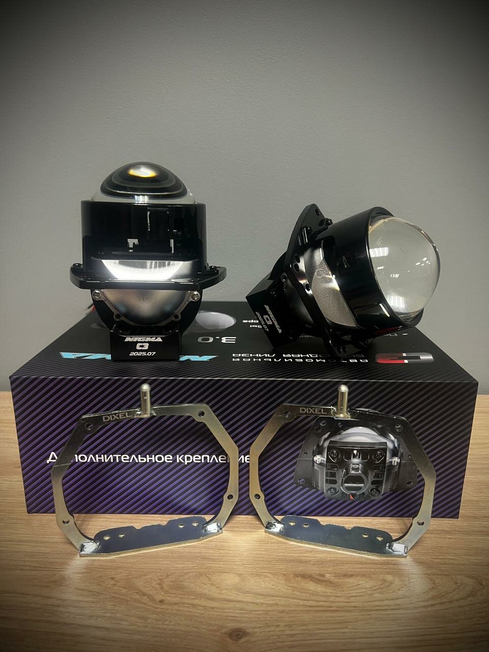 Би Лед линзы Viper для Lexus RX 3 AFL (2008 - 2012) - Лексус РХ 3- C3 Nigma L3 / Светодиодные модули 60W-72W 5500K