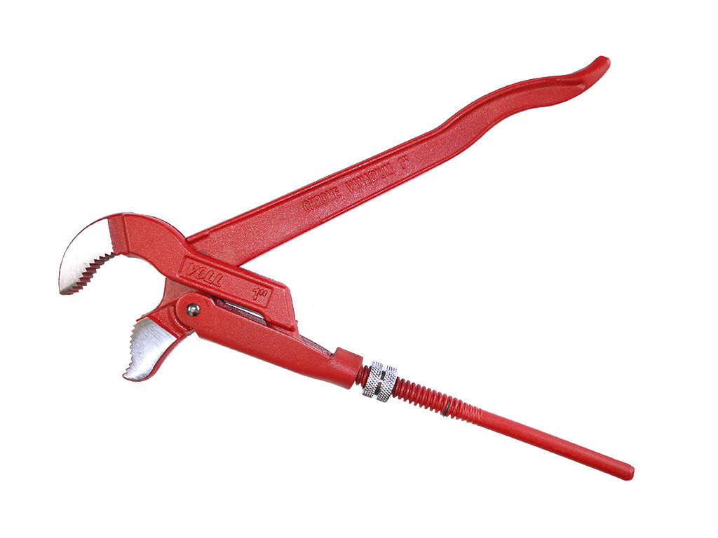 Газовый ключ VOLL S-тип 1" 45 градусов