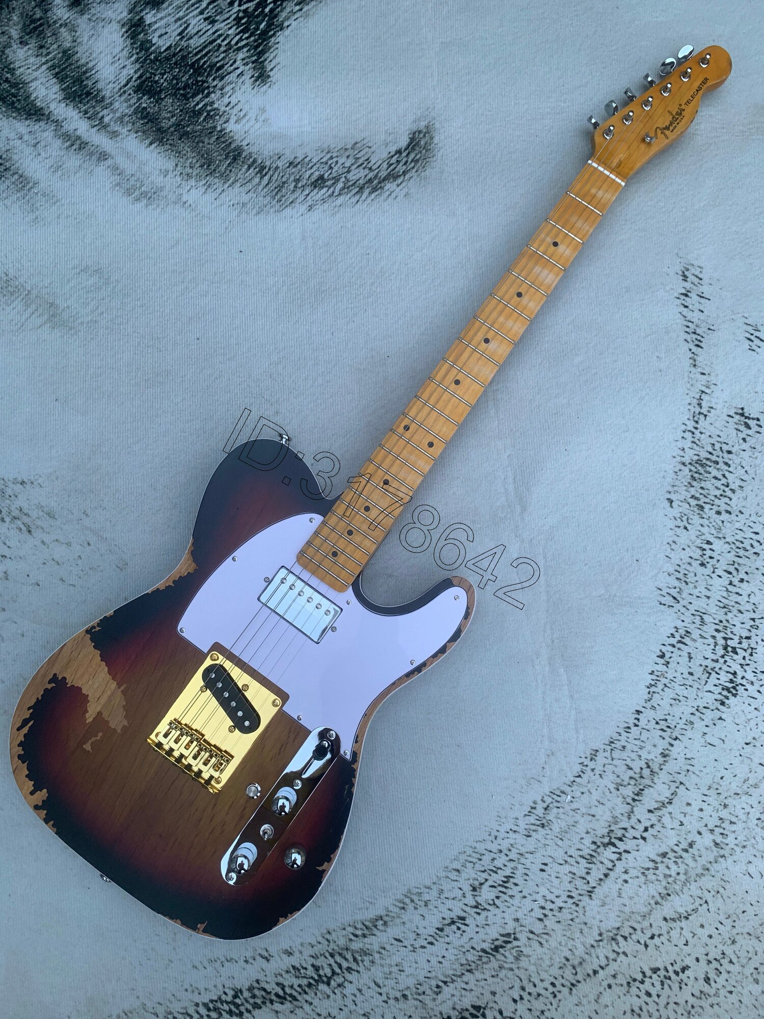 Электрогитара Электроакустическая relic lp 6-струнная, корпус Махагони 39"