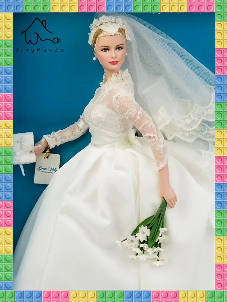 Свадебная кукла Barbie Grace Kelly Wedding Limited Edition 2011 из шелкового камня-Золотая этикетка LE
