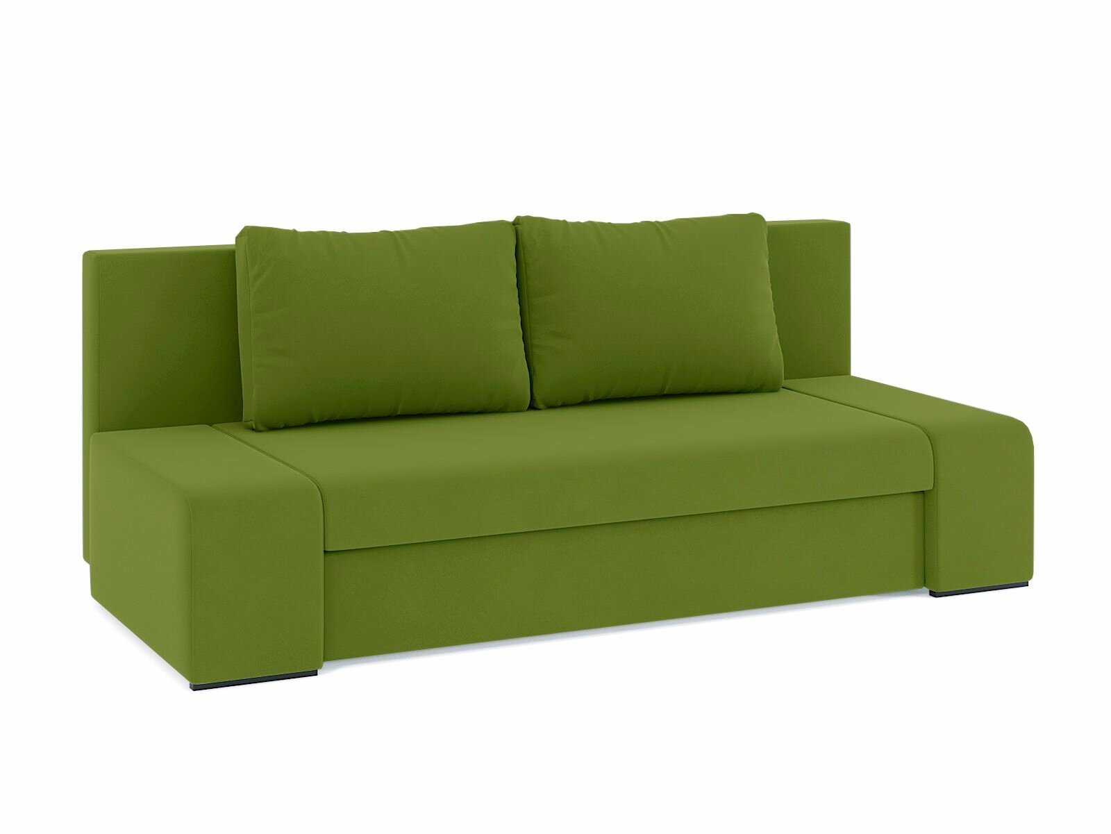 Диван - кровать Сан Ремо, еврокнижка, 200*89*88, велюр Зара Грин 29