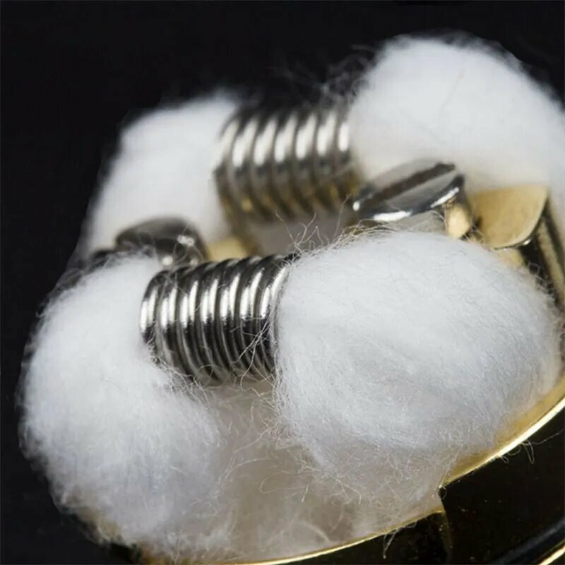 Ватные диски Cotton Bacon, органический хлопок, круглые, 33% выше впитываемость, для вейпинга — фото 1