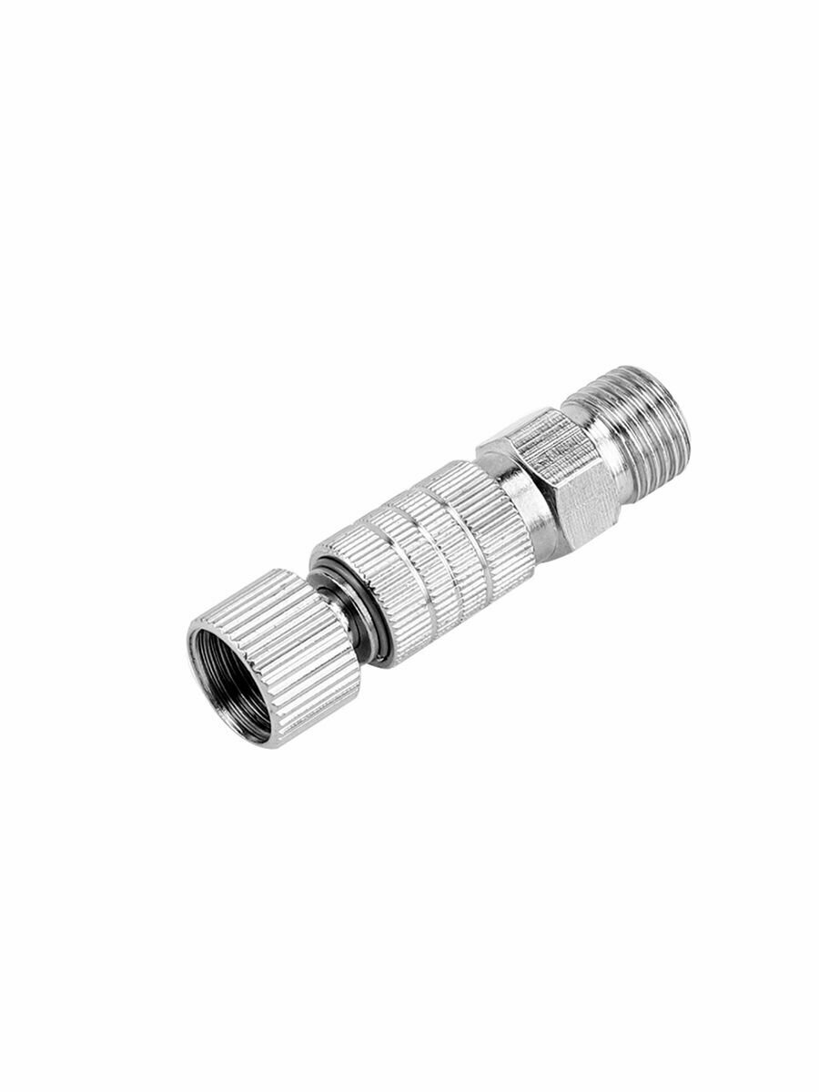 Адаптер для быстрого подключения аэрографа 1/8 дюйма, комплект разъединяющих муфт для воздушного шланга, детали фитингов для аэрографа, легкое подключение и отключение для плавной окраски