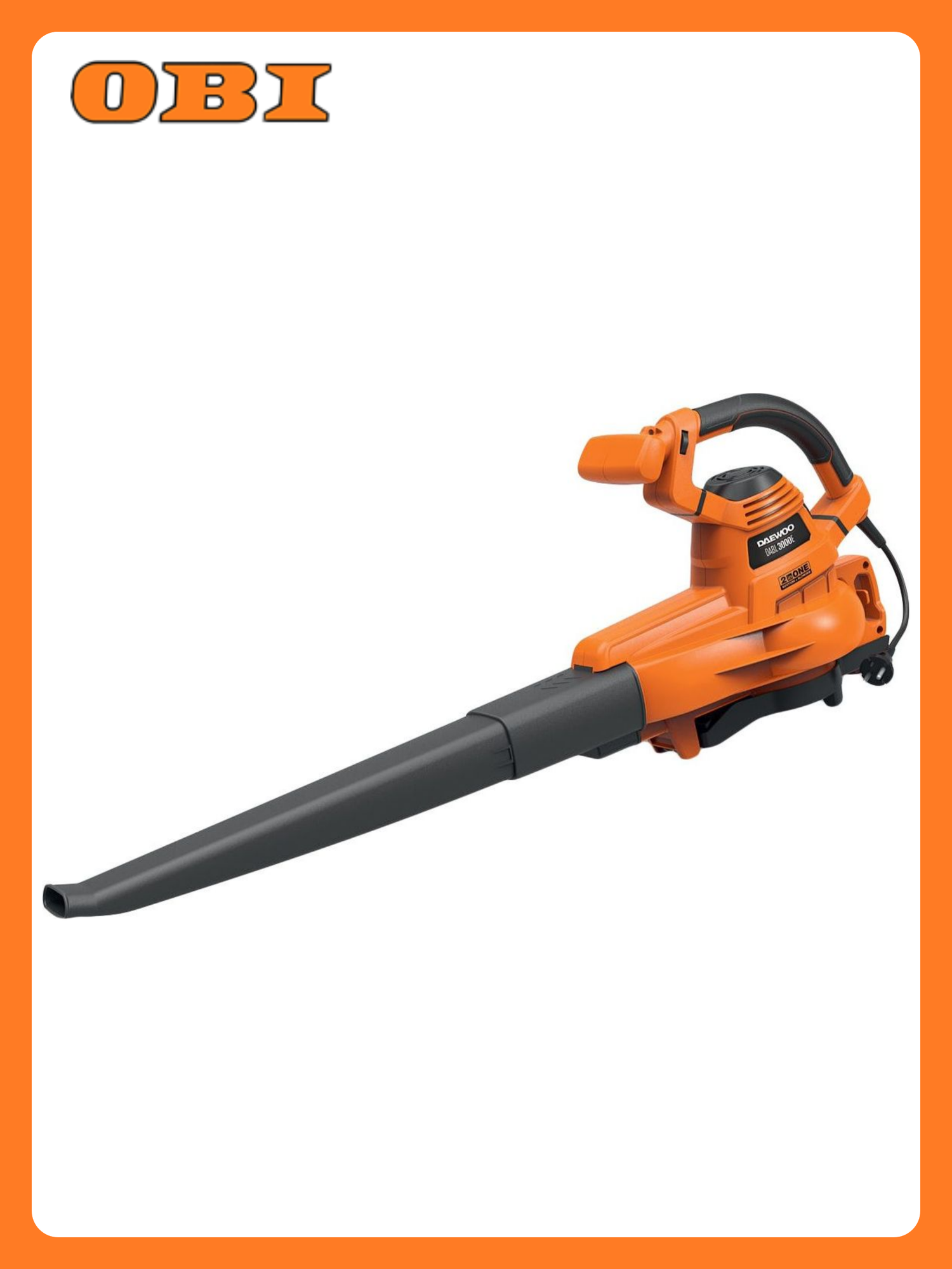 Воздуходувка-пылесос электрический DAEWOO DABL 3000E 3100 Вт