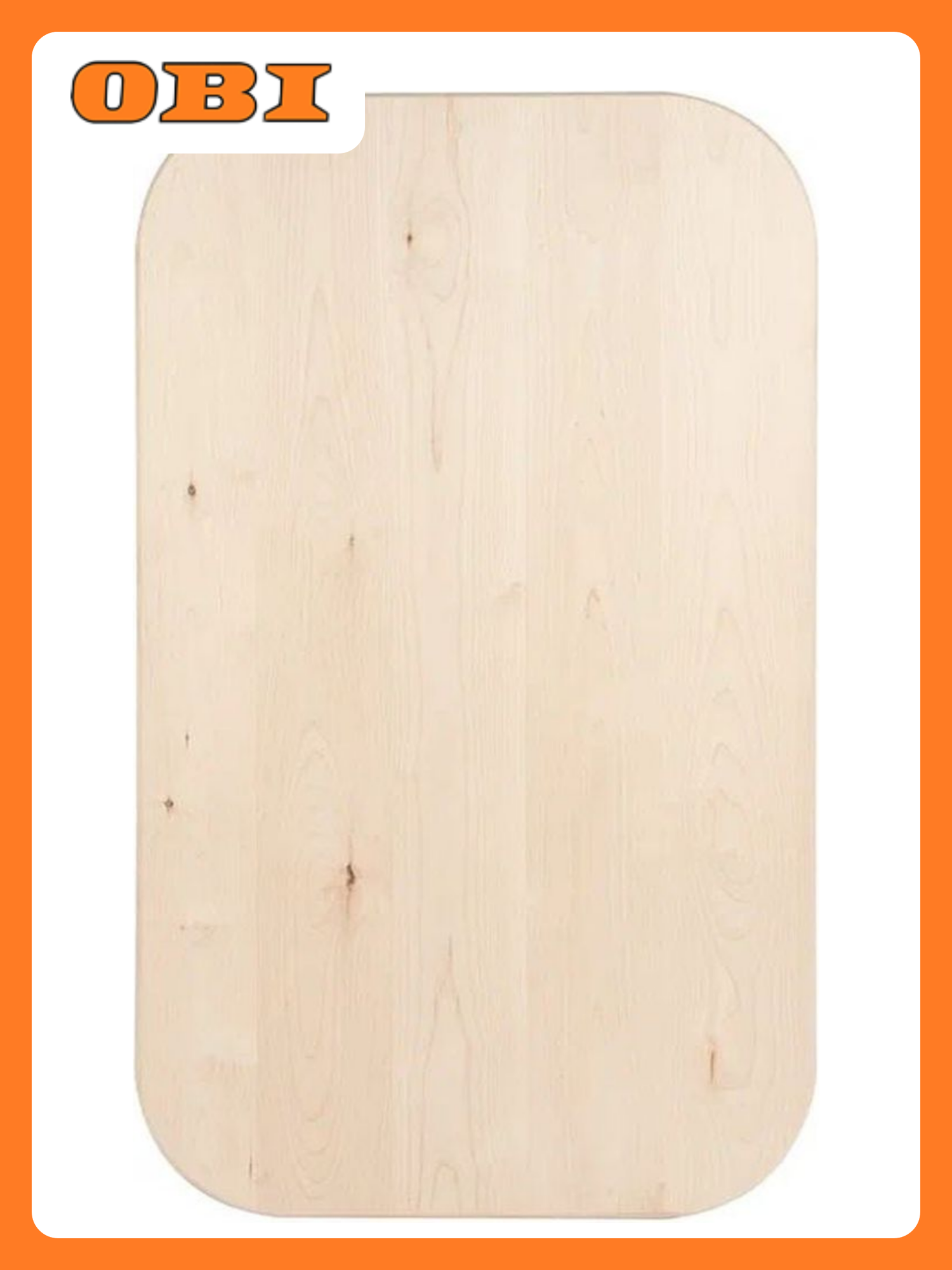 Столешница, береза, для кухни, массив дерева, 28x600x1200мм, бесцветная