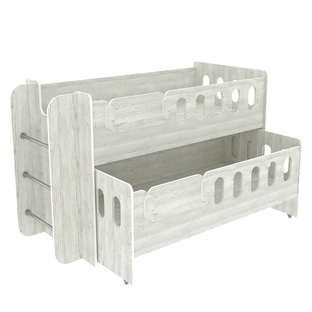 Двухъярусная выкатная кровать Чудо 9 80x160 Винтерберг