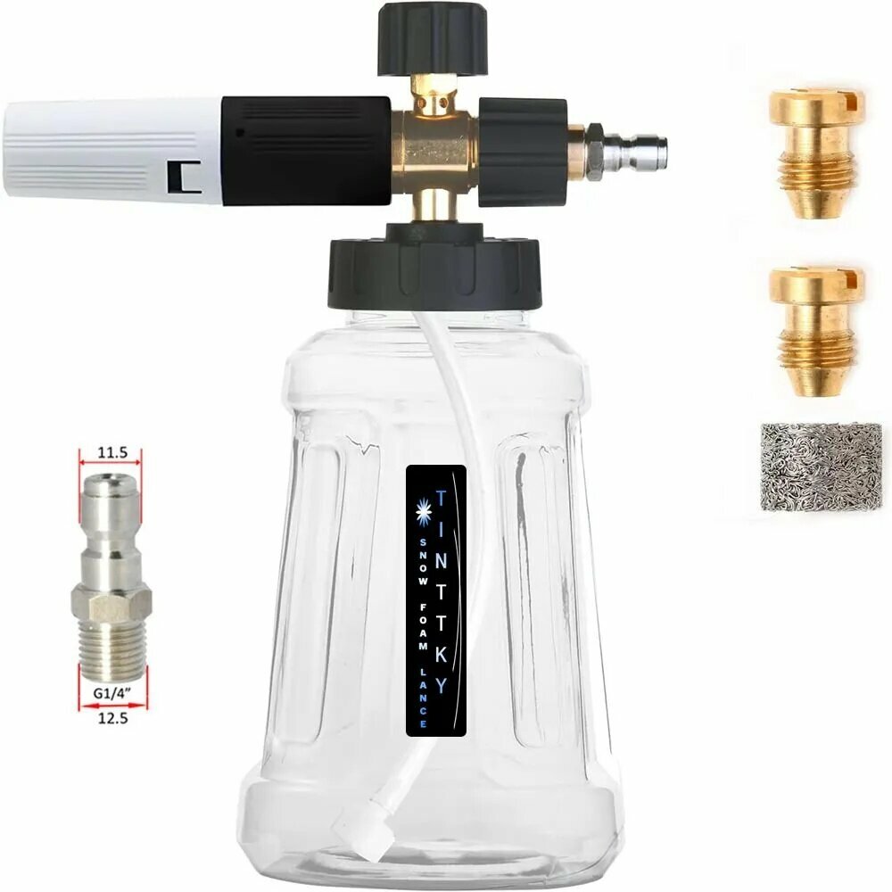 Пенообразователь, Бачок для Пеногенератор / Пенная насадка для мойки высокого давления для Huter, керхер