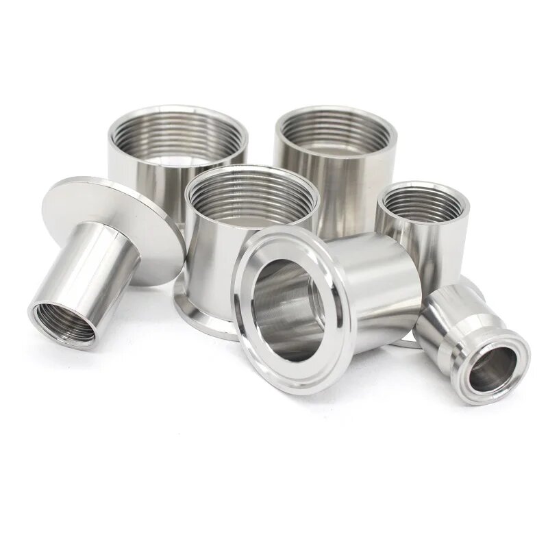 Переходник нержавеющая сталь DN8-DN50, SS304, 1l4inch Ferrule50.5