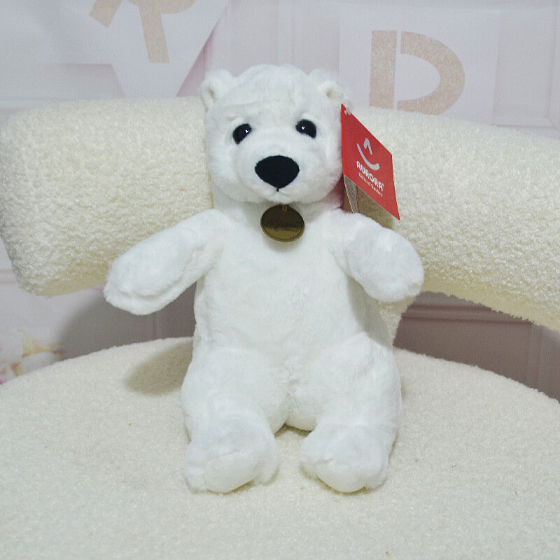Аврора милое животное белый медведь панда кукла черепаха слон фламинго плюшевая игрушка кукла оптом Белый медведь_Мо 30