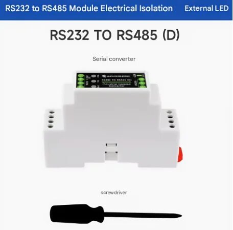 Активный модуль преобразователя RS232 в RS485 TypeD