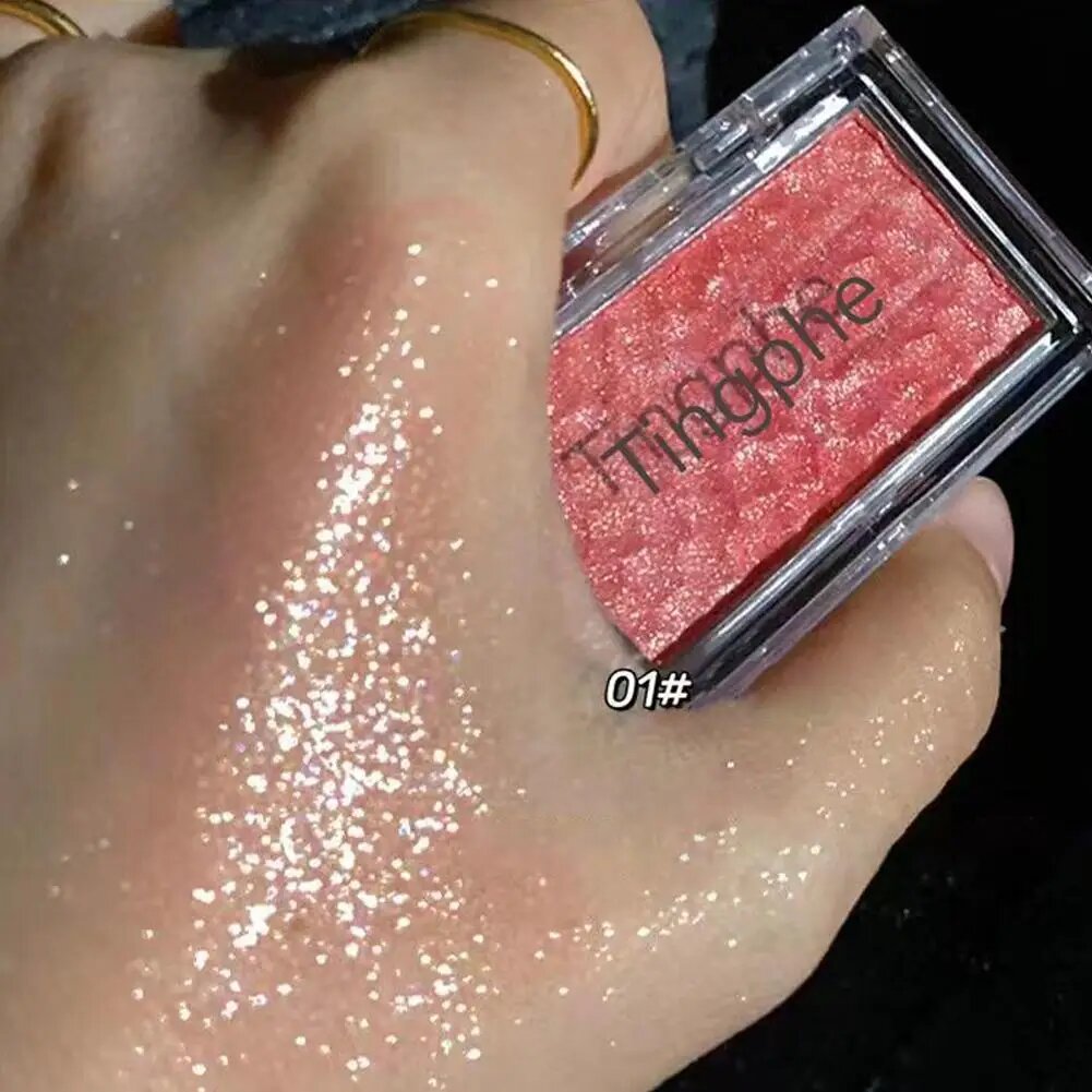 Бронзант и хайлайтер 01# Белый лунный свет, 02# Шампанское Золотой, 03# Розовый блеск 01