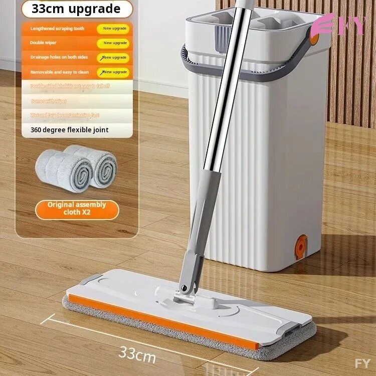 JOYMOOP швабра-ведро микрофибра Bucket-mop-2 cloth Ручная стирка без использования швабры для ленивых людей