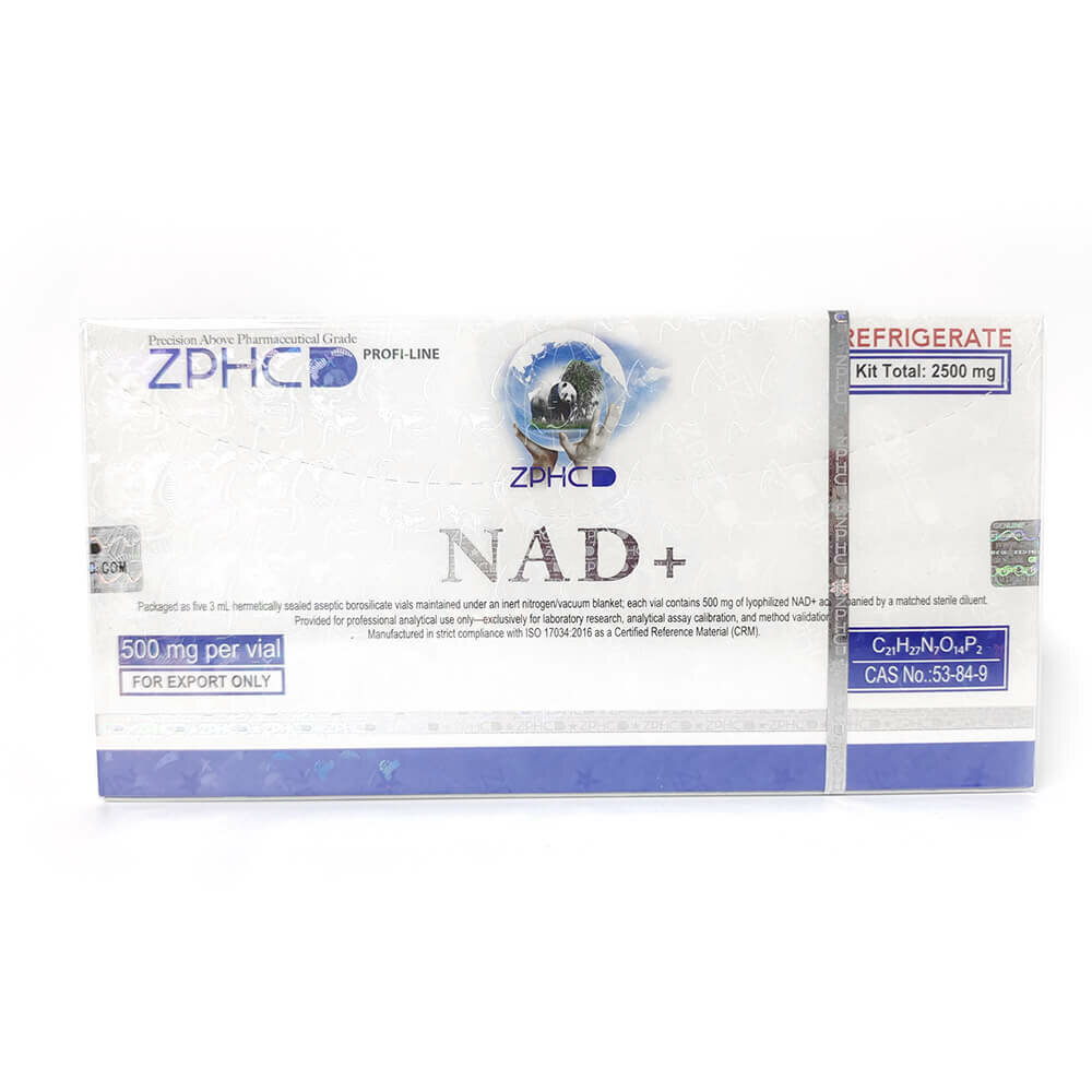 NAD+ 5vial/500mg — для омоложения, повышение энергии, выносливости, когнитивных функций и антиоксидантной защиты