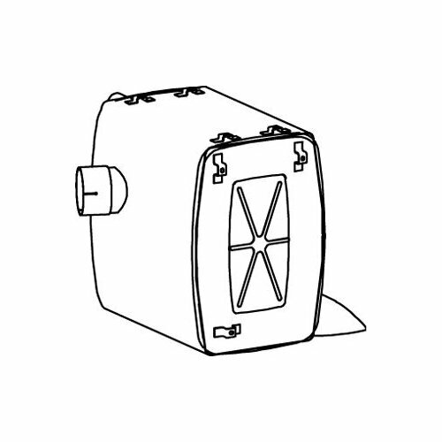 Средний / конечный глушитель ОГ, DINEX 50450 (1 шт.)