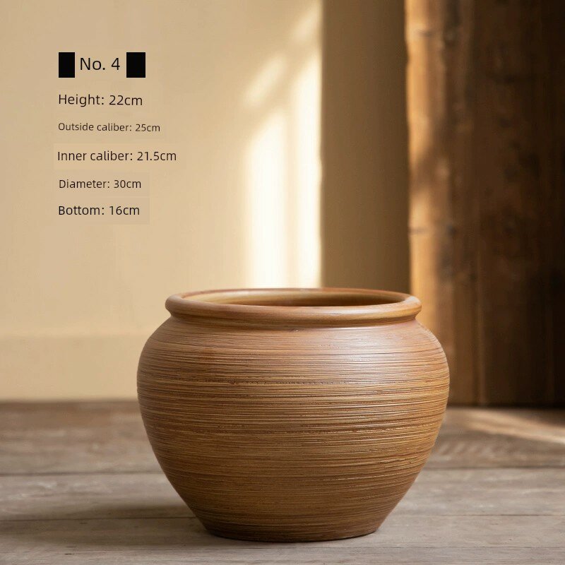 Большая напольная ваза из керамики в современном минималистичном стиле, китайская, для цветочных композиций,