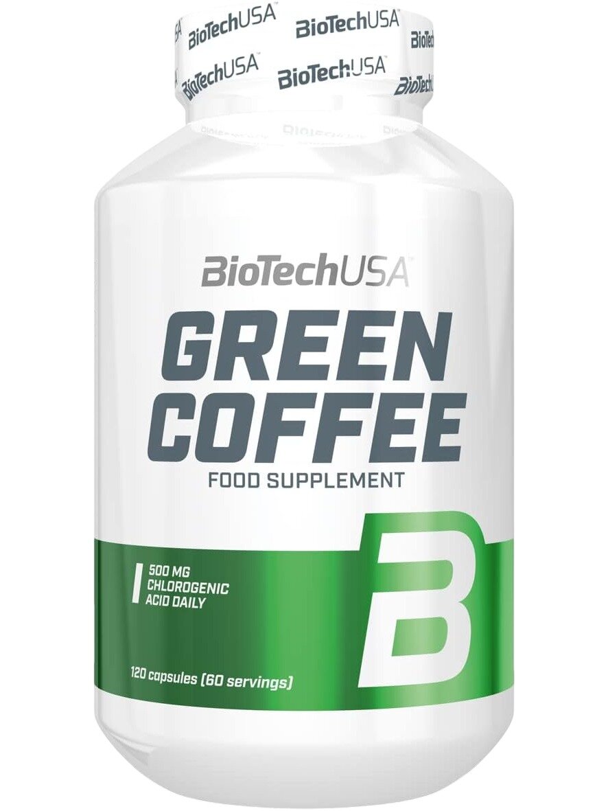Кофеин BioTechUSA Green Coffee 1000 mg 120 капсул