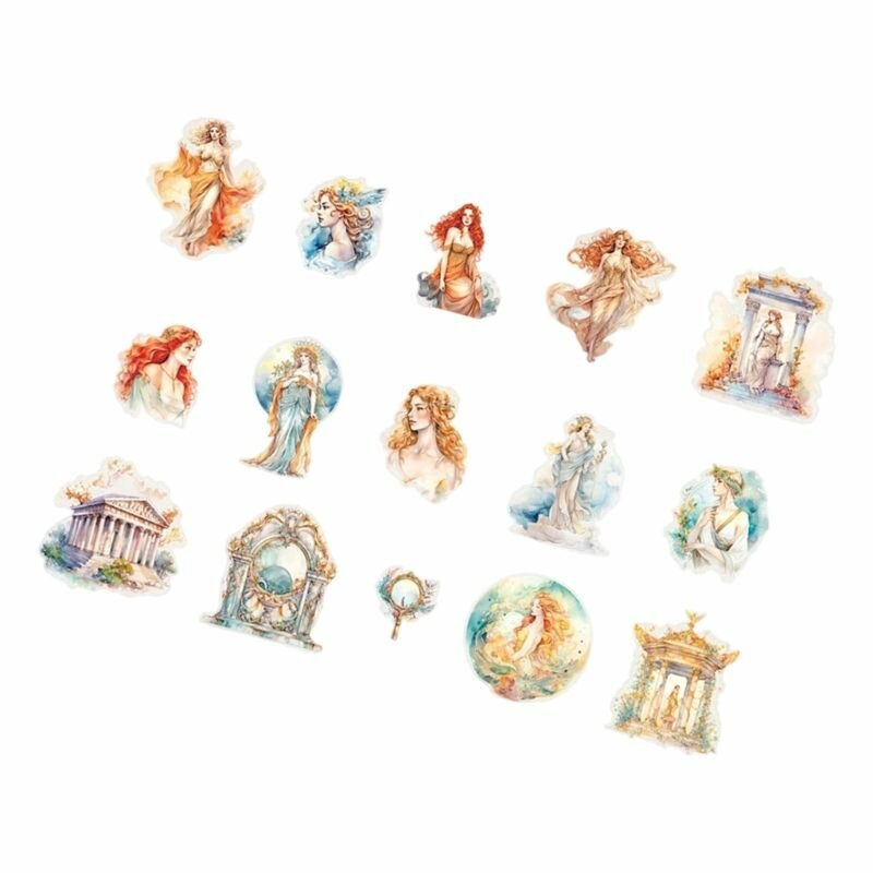 Европейский Набор Наклеек Для домашних животных Goddess Record-Богиня Афродита